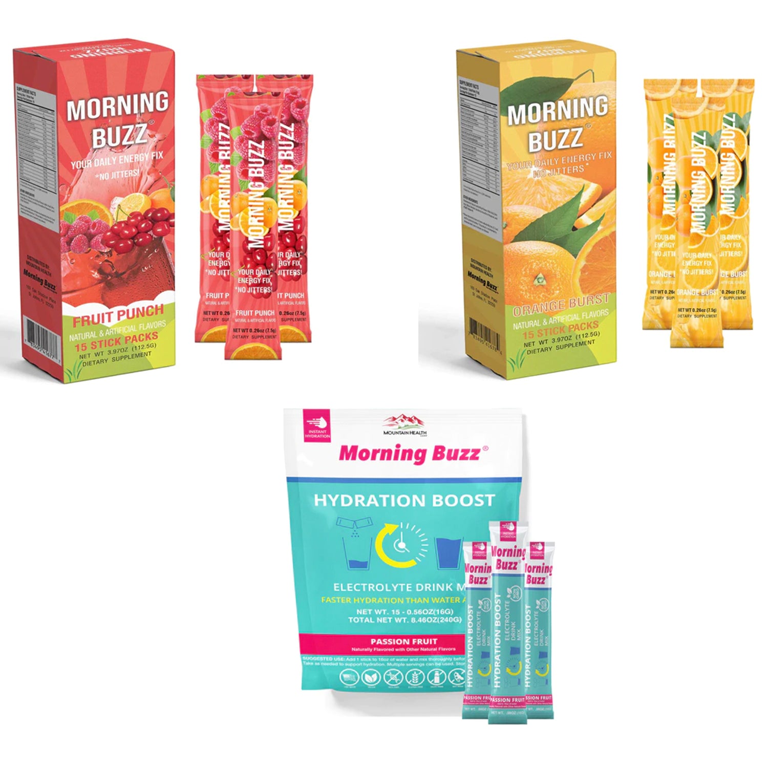 Stick Packs – Morning Buzz Energy
