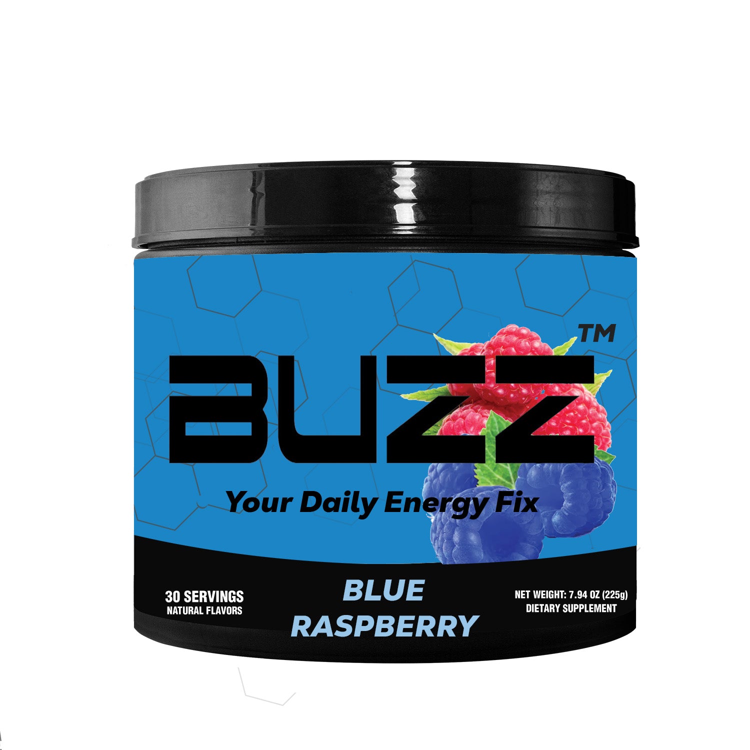 Morning Buzz Blue Raspberry - Healthy Energy Drink Mix – Morning Buzz ...